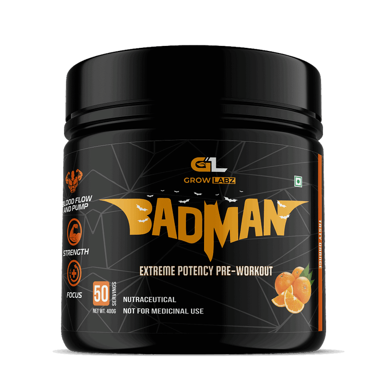 Growlabz Badman Pre-Workout | Fitfuel Nutrition