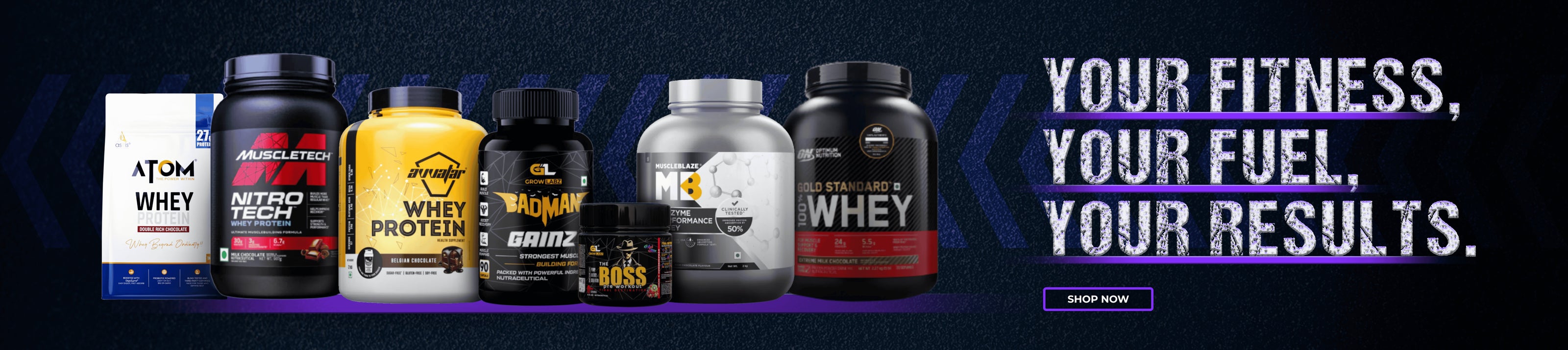 Buy Protein & Supplements Online – Fitfuel Nutrition